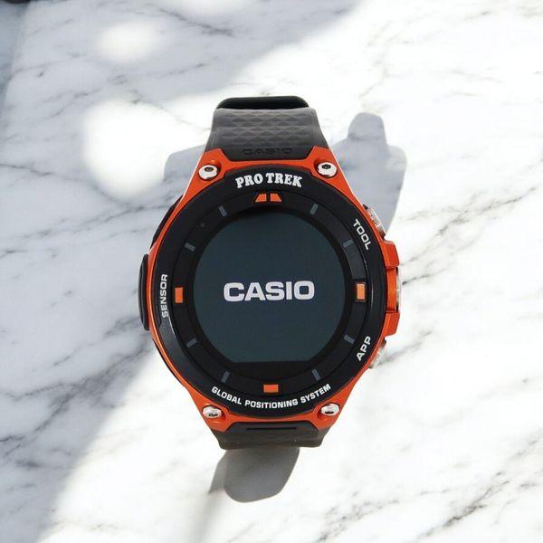 Casio Protrek Smart WSD-F20 Mens Watch Digital Orange Japan ...