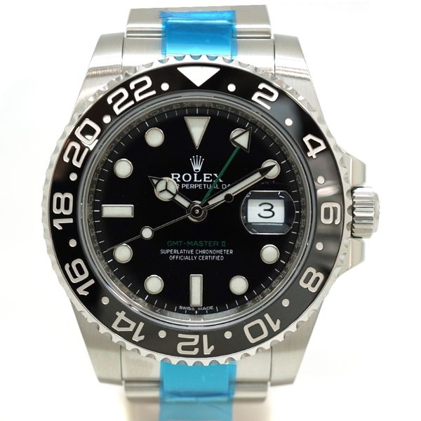 ROLEX [Rolex] 116710LN GMT Master 2 Random Number Roulette Black Green ...