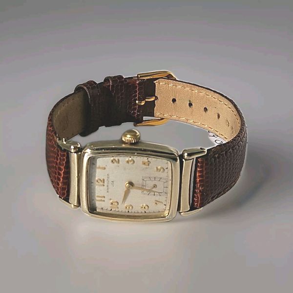 1940s Hamilton CLD 17 Jewel "BRANDON" Cal 980 Fancy Lugs 10k GF Case ...