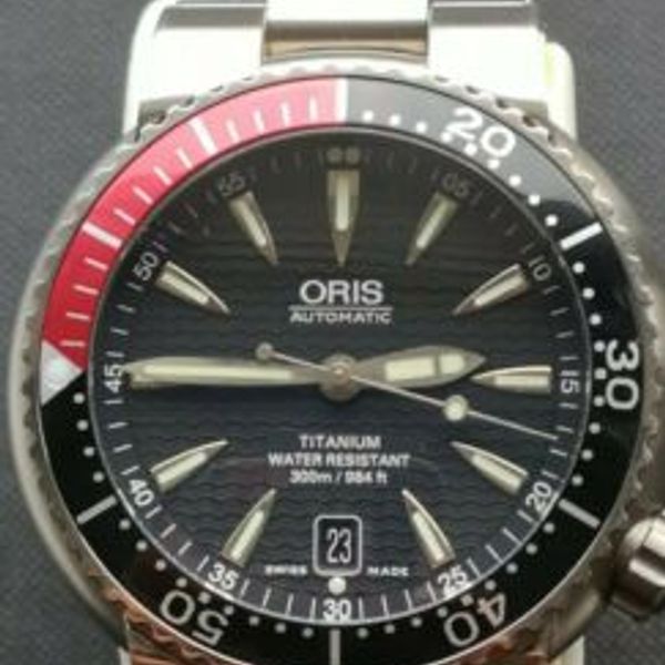 ORIS TITAN 7562P 300M TITANIUM DIVER | WatchCharts Marketplace