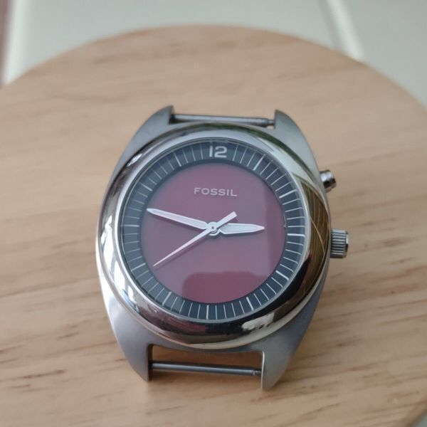 Vintage FOSSIL BLUE AM-3530 COLOR CHANGING WATCH Kaliedo | WatchCharts ...