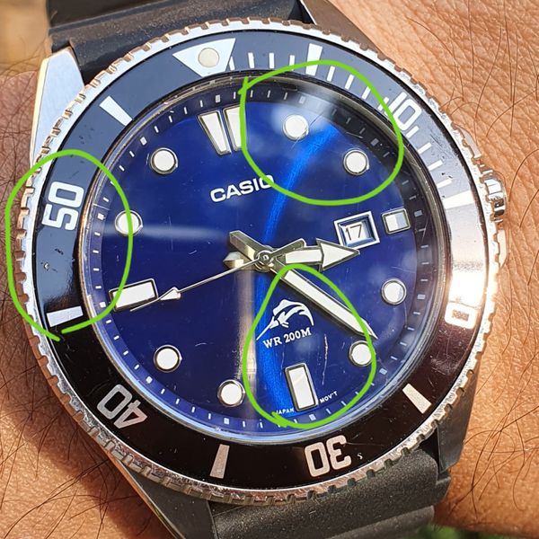 Blue Beaters - Casio MDV-106 Duro & Orient Mako XL Sapphire | WatchCharts