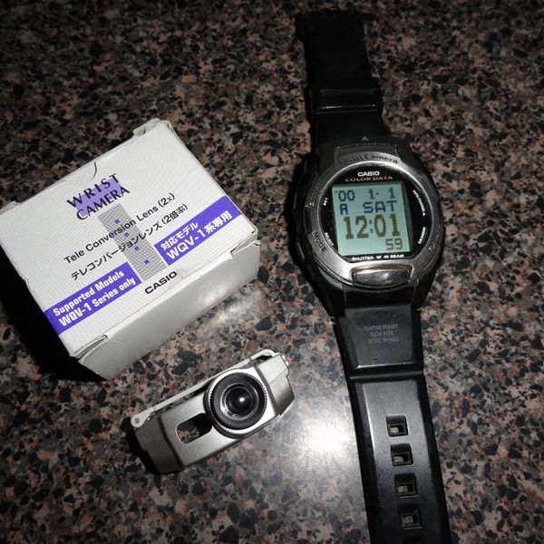 Casio WQV-3 Wrist Camera Watch | WatchCharts Marketplace