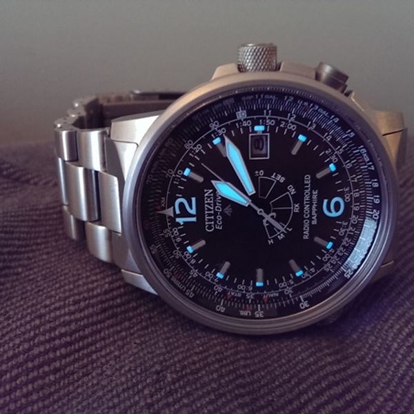 SOLD : Citizen Nighthawk Titanium AS2031-57E | WatchCharts Marketplace