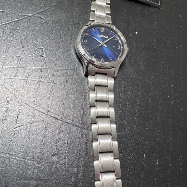 Seiko Blue Sunray Men's Watch - SXDG99 | WatchCharts Marketplace