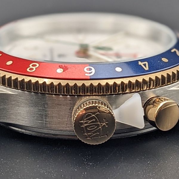 Timex Waterbury Pepsi Quartz GMT White Dial | WatchCharts Marketplace