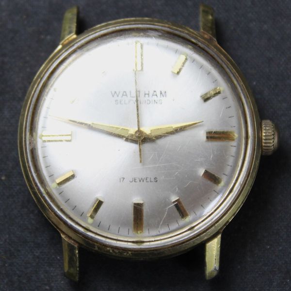 Waltham 17j Self-Winding 33mm Watch - Automatic - Parts/Repair ...