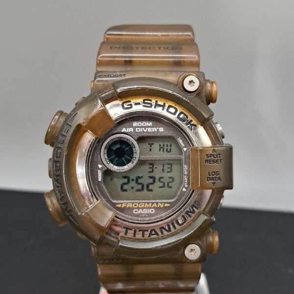 Casio G Shock Frogman Titanium DW-8200 Vintage Watch | WatchCharts ...
