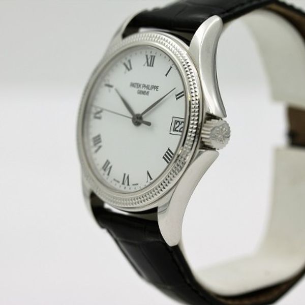 FS:Patek Philippe ref 5117 G Calatrava 18k White gold Men's watch with ...