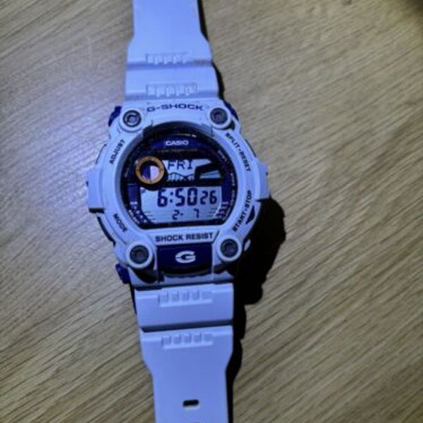 Mens casio gshock watch White | WatchCharts Marketplace