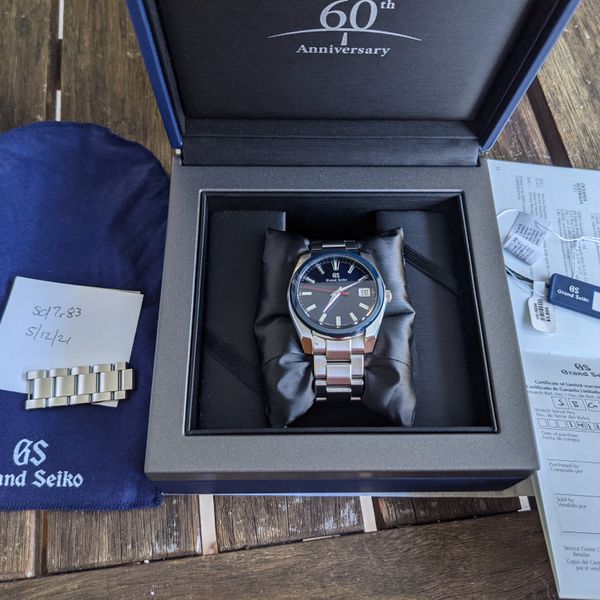 [WTS] Grand Seiko SBGP015 60th Anniversary Limited Edition Full Kit ...