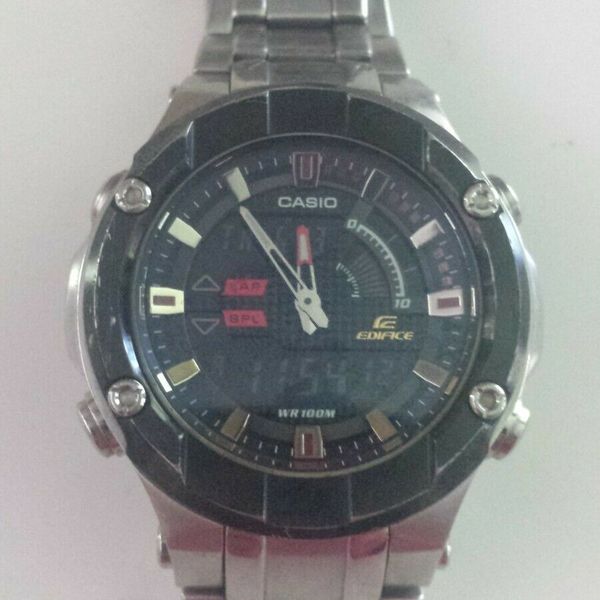 Casio Edifice EFX 700 Men's Watch Gold Label PLEASE READ DESCRIPTION ...