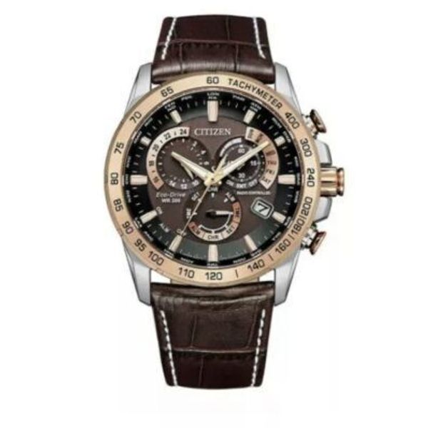 Citizen Eco-Drive - PCAT Stainless Chronograph Men's Quartz Watch ...