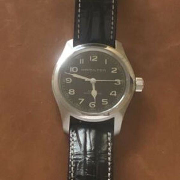 Hamilton Murph Watch - Interstellar Movie - Khaki Field Auto H70605731 ...