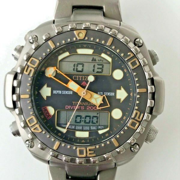 Vintage Citizen Aquamount 1 Promaster, Titanium Diver Watch, Model C900 ...