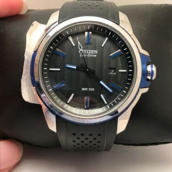 Citizen Men's Eco-Drive AR 2.0 Rubber Strap Watch AW1151-04E-H4 ...