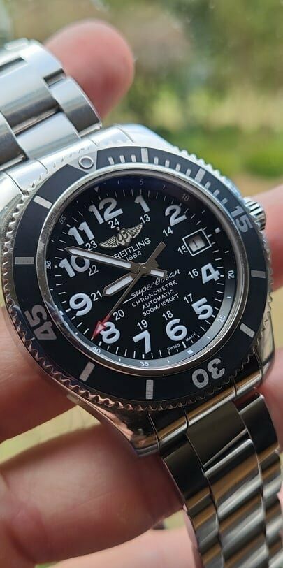 Breitling SuperOcean 2 / II (A17365) Watch - 42mm, Bracelet, Complete ...