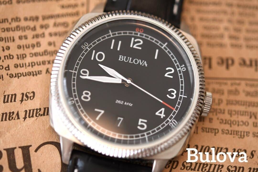Bulova Military UHF Watch 96B230 Black Strap | WatchCharts Marketplace