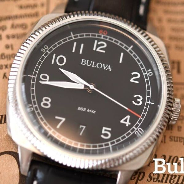 Bulova Military UHF Watch 96B230 Black Strap | WatchCharts