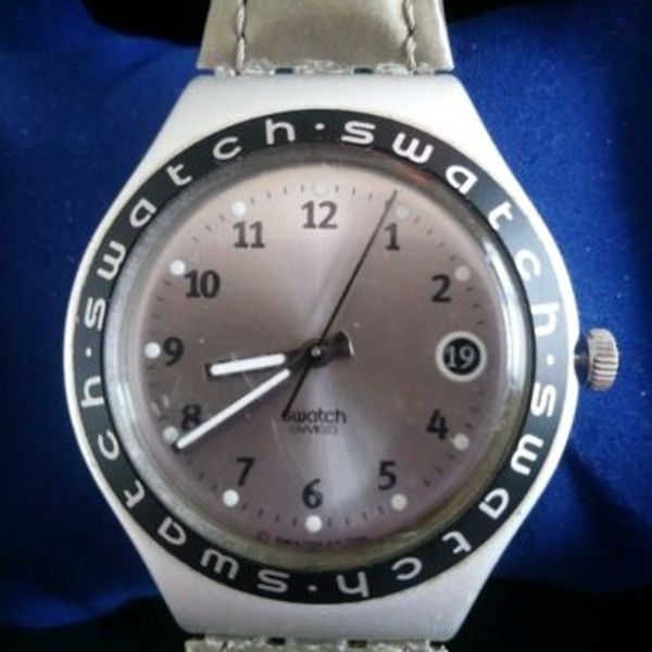 Vintage Swatch Irony Banquise 1997 Watch YGS 4004 Aluminium | WatchCharts