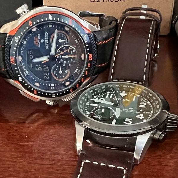 Four watches for sale, Bulova, Citizen Eco-Drive Satellite wave,Crafter ...