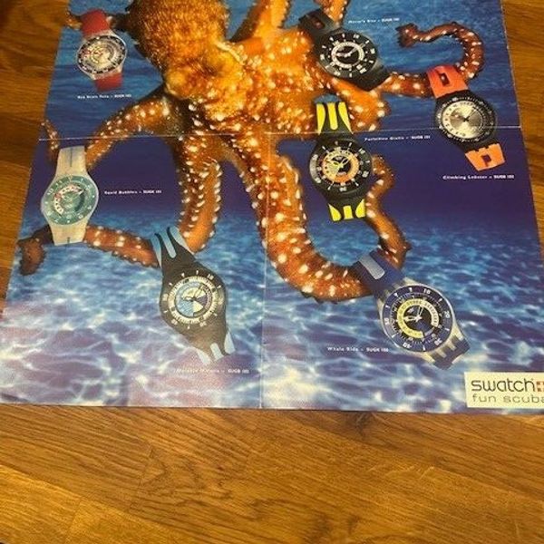 SWATCH BROCHURE - FUN SCUBAS | WatchCharts Marketplace