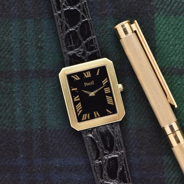 [WTS] Piaget Protocole Black Roman Dial - Original Buckle | WatchCharts ...