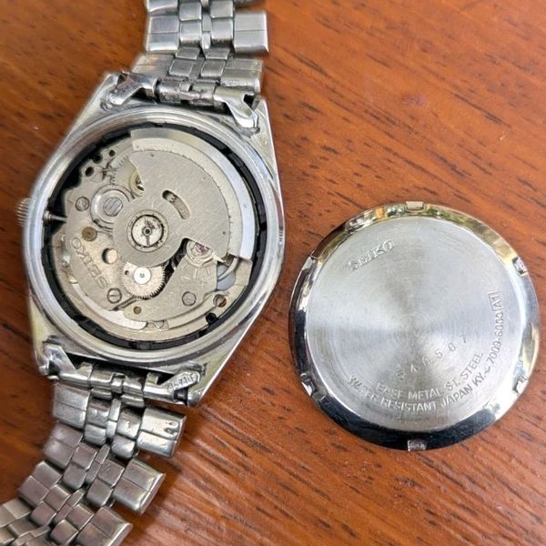 1985 Seiko 5 Automatic Watch 17 Jewels all Original For Her/Him 7009-6000 | WatchCharts Marketplace