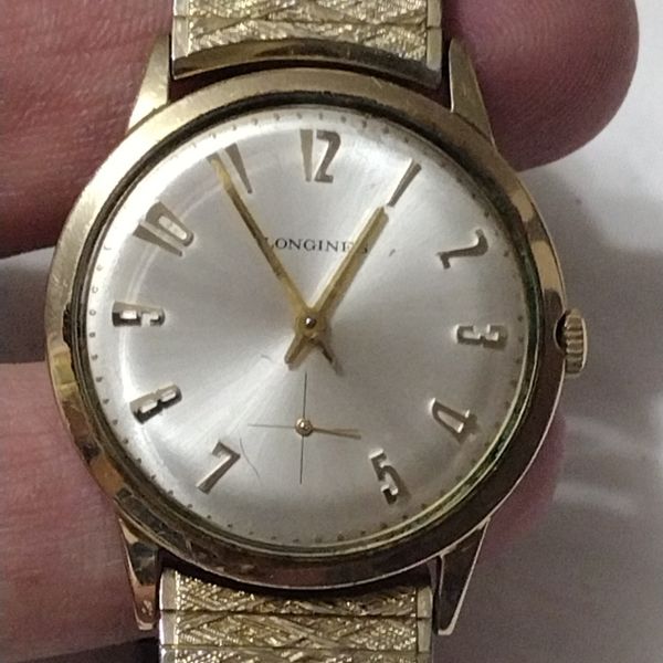 Vintage Longines Manual Wind 10k Gold Filled Mens Wristwatch Original ...