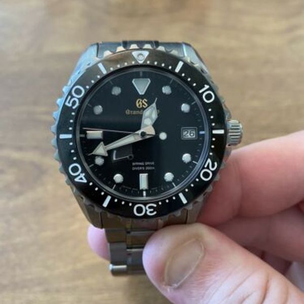 Grand Seiko SBGA231 Spring Drive Titanium Dive Watch | WatchCharts ...
