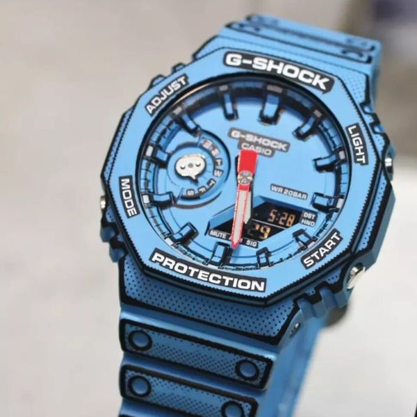 Casio G-SHOCK Limited BLUE MANGA THEME GA-2100MNG-2A | WatchCharts Marketplace