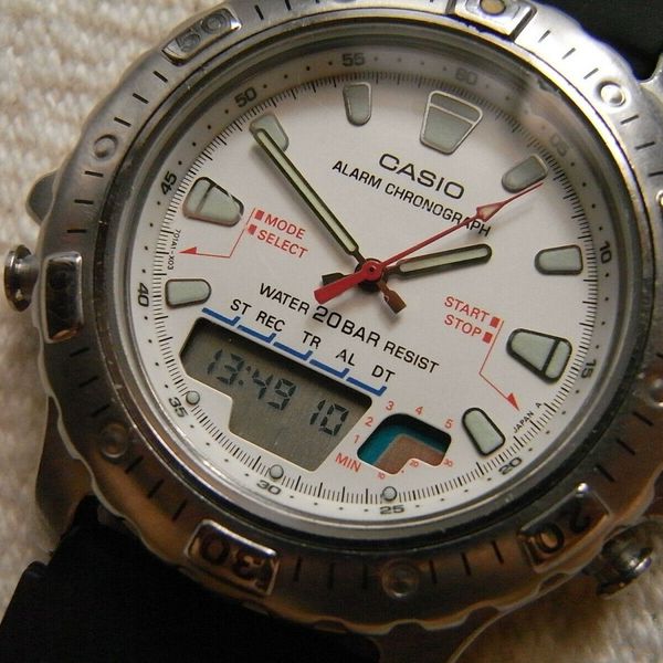 RARE CASIO AD-724 ALARM CHRONO GRAPH | WatchCharts Marketplace