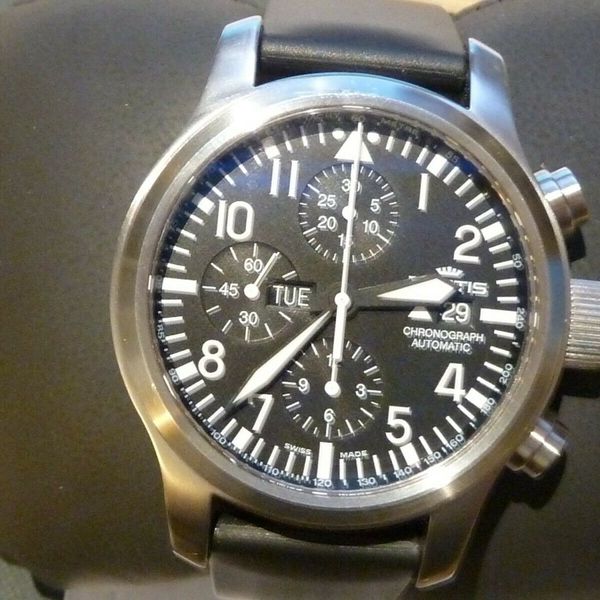 FORTIS | B-42 Flieger Day-Date Chronograph | ref. 656.10.11L.01 ...