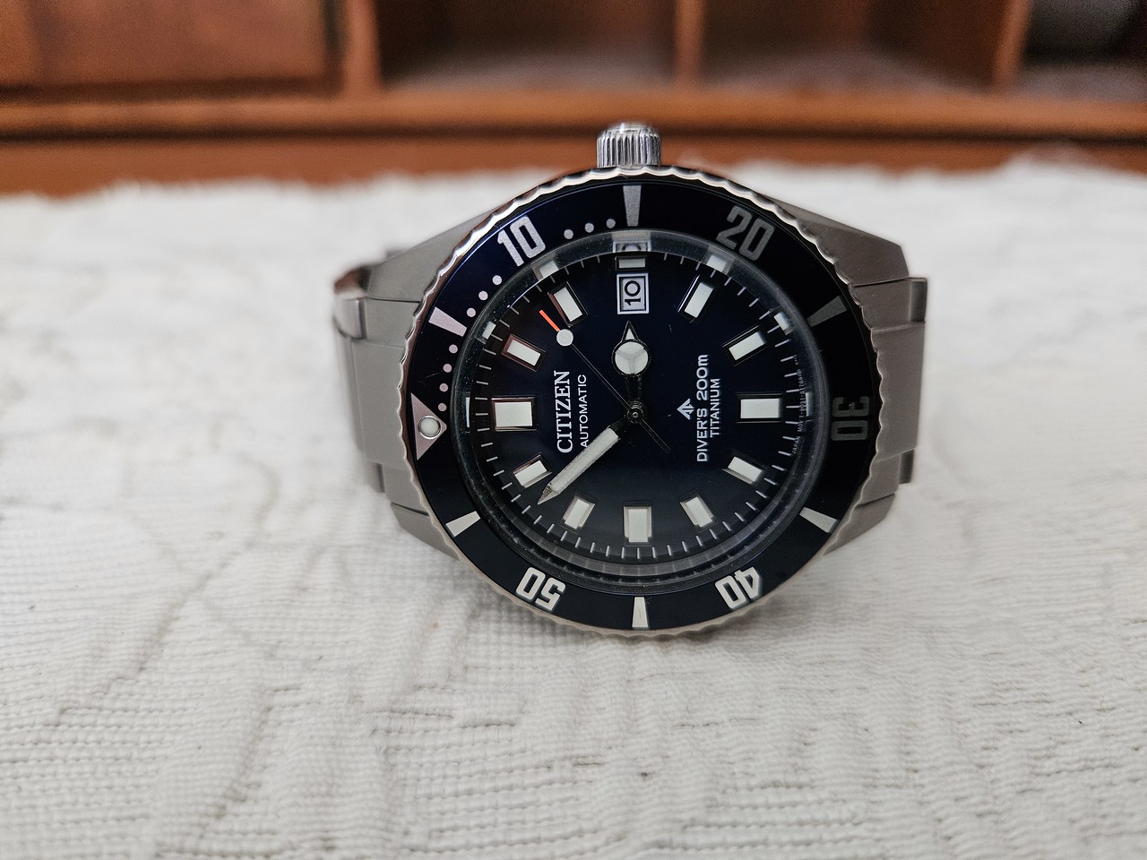 Citizen Promaster Fujitsubo 200m Blue Dial Diver on Bracelet with ...