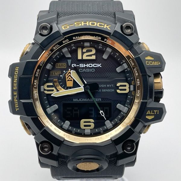Near Mint CASIO G-SHOCK GWG-1000GB-1AJF Black Gold Mudmaster Men's ...