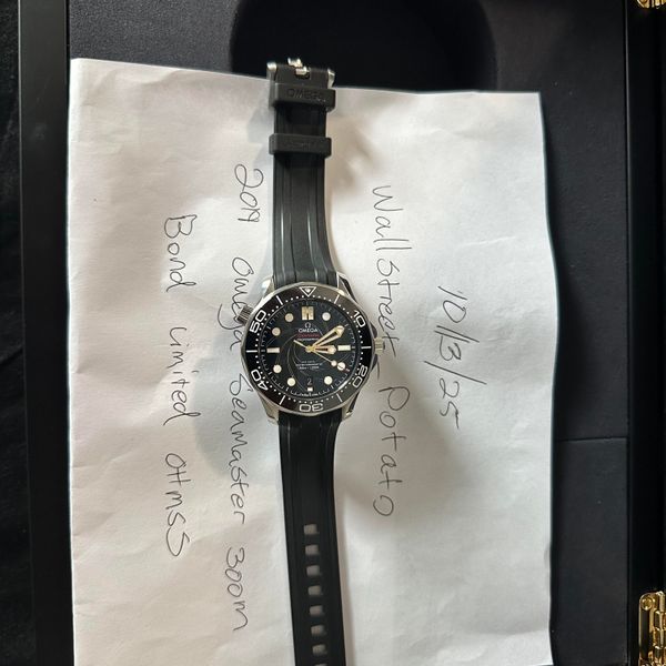 [WTS] 2019 Omega seamaster bond limited ohmss 50th $6500 shipped ...