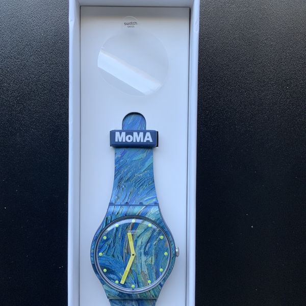Swatch X MoMO The Starry Night By Vincent Van Gogh Newâ ¦Never Worn ...