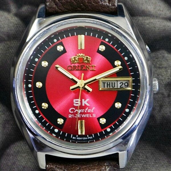 ORIENT SUPER KING AUTOMATIC CAL.46943 JAPAN MEN'S USED OLD WATCH ...