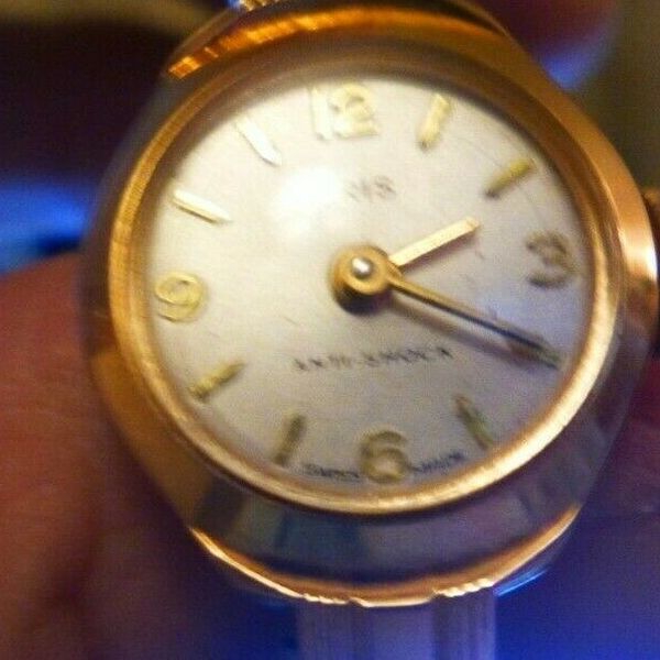 VINTAGE LADIES ORIS ANTI SHOCK LUNETTE PLAQUE WATCH | WatchCharts ...