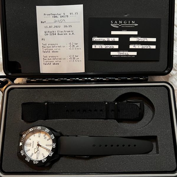 [WTS/WTT] Sangin Instruments Kinetic II Limited Edition, Oxford White ...