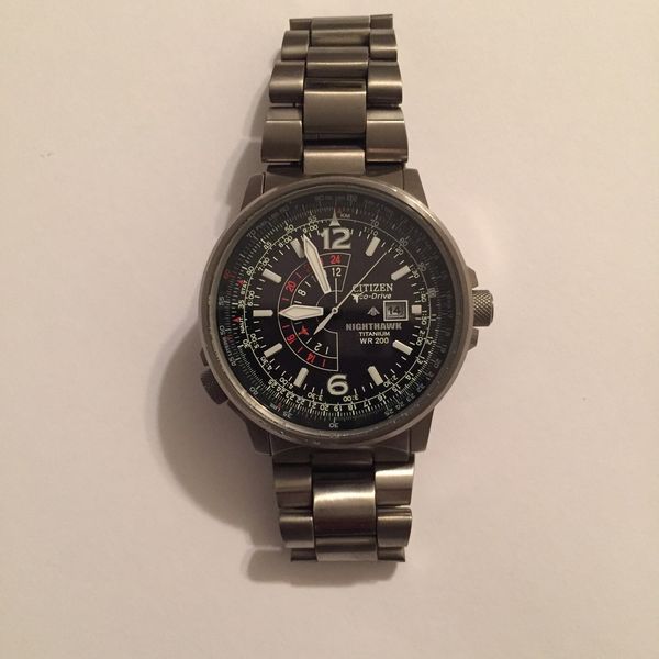 FS: Citizen Nighthawk Titanium version | WatchCharts