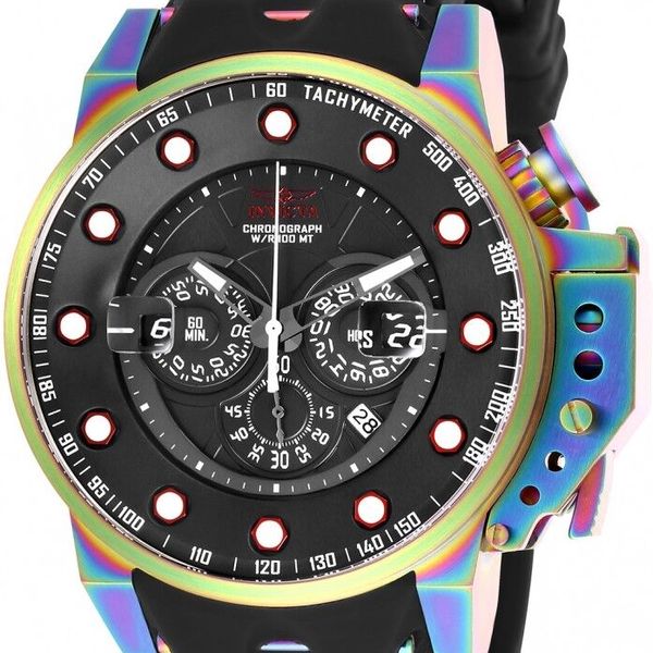 New Mens Invicta 25276 50mm I Force Bomber Chronograph Silicone Strap ...