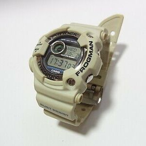 G-Shock Frogman DW-9900 LG-8JR Men in White Gray Titanium G-Shock Frogman DW-9900 LG-8JR Men in White Gray Titanium