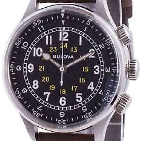 Bulova A-15 Pilot Automatic 96A245 Men's Watch | WatchCharts Marketplace