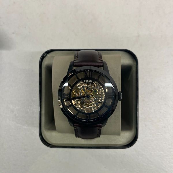 Fossil Townsman Automatic Skeleton Dial ME3098 Men's Watch - USED ...