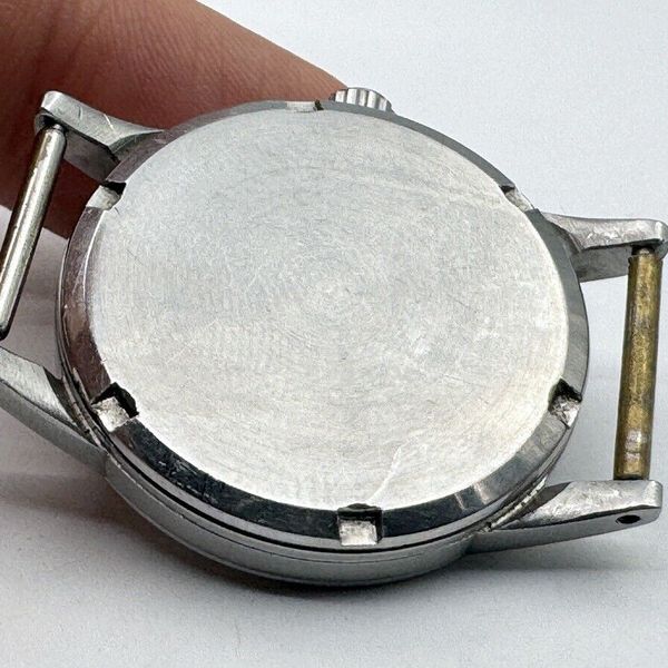 Rare 1944 WW2 OMEGA MILITARY 2300/5 Original Dial Stainless Manual Wind ...