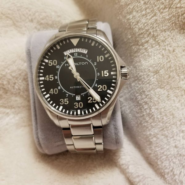[WTS] Hamilton Pilot Day Date Interstellar Watch - $300 | WatchCharts
