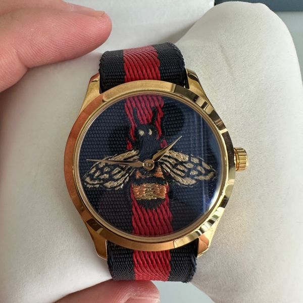 U.P: $1.4K- Gucci Bee Watch (Gold) | WatchCharts Marketplace