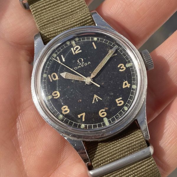 Rare Original Thin Arrow British Military Omega 6B/542 1953 RAF Pilots ...