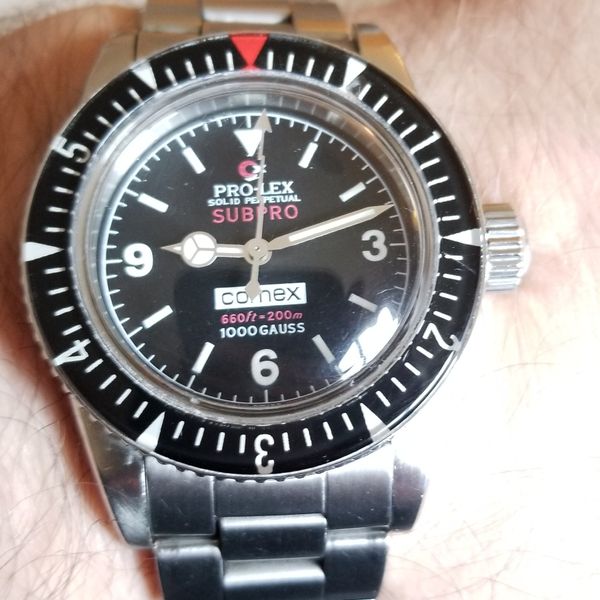 FS: RXW PRO-LEX SUBPRO COMEX 2000 - ROLEX MILGAUSS SUBMARINER HOMAGE ...
